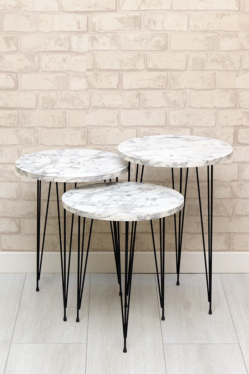 K-276 - 3 Wooden Zigon Coffee Table